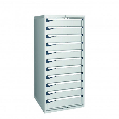 Microscope slide cabinet - 3294 - KALTEK - with drawer / with ...