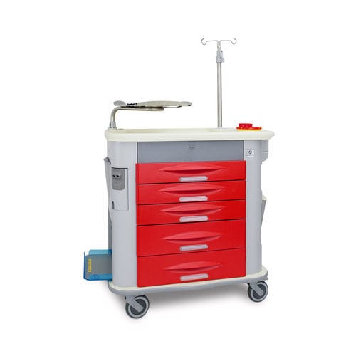 Medical trolley - MG 4 - AURION - emergency / medication / for medical devices