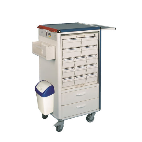 Medication cart - Carrydose Ki - KRZ - medicine distribution / aluminum ...