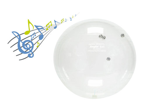 Large size Pilates ball - Jinglin’ Ball - Ledraplastic - jingling / adult