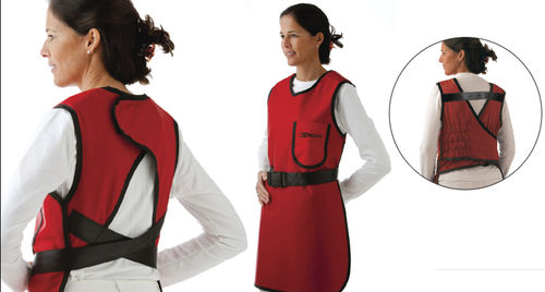 Front protection X-ray protective apron - 610B, 810B - Burlington Medical