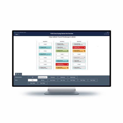 Treatment software - T-DOC Endo - Getinge - traceability / tracking / transport