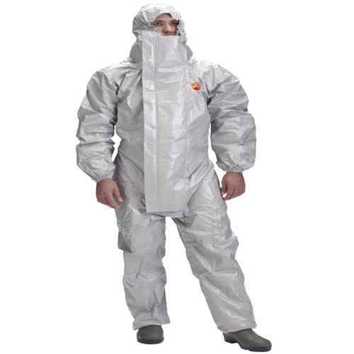 Unisex protective coveralls - CHA5 - Med Tip - white