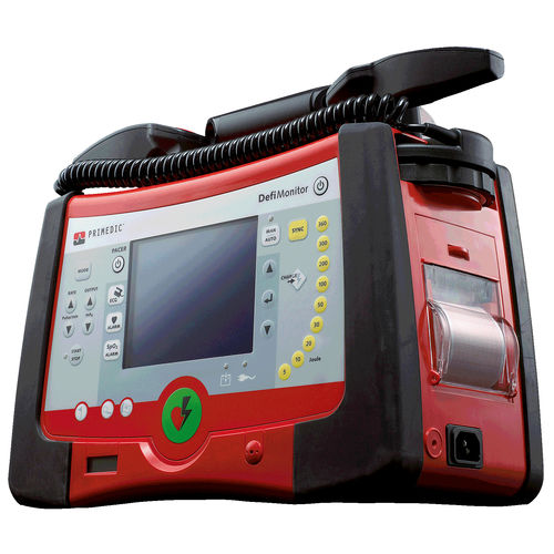 Automated external defibrillator - DefiMonitor XD - Primedic - with ECG ...