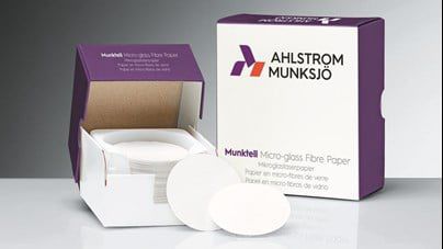 Gravimetric filter - Ahlstrom-Munksjö - water / air / laboratory