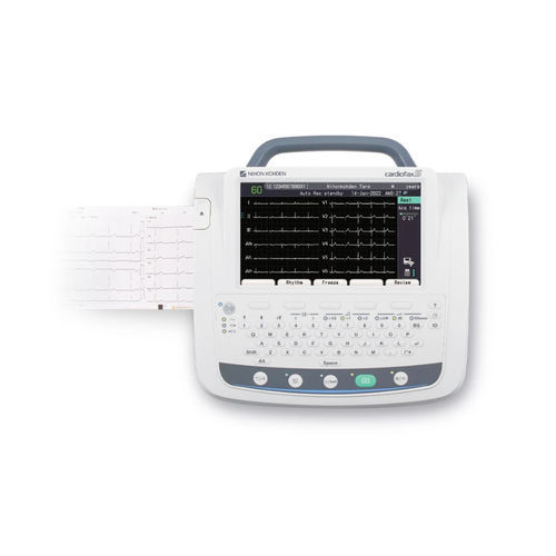 Resting electrocardiograph - Cardiofax S - Nihon Kohden Europe - 6 ...