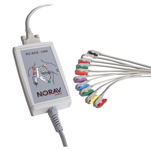 Resting electrocardiograph - 1200HR - NORAV Medical - stress test / 16 ...