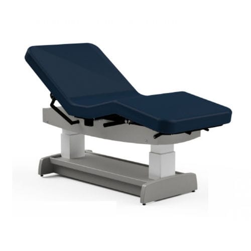 Electric examination table - PF400 - Oakworks Med - height-adjustable ...