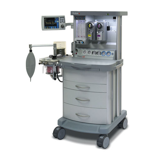 Trolley-mounted anesthesia workstation - Prima 460 - Penlon - with ...