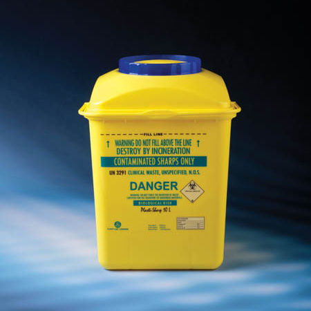 Waste container - SH-100 - PLASTI LAB - laboratory / safe