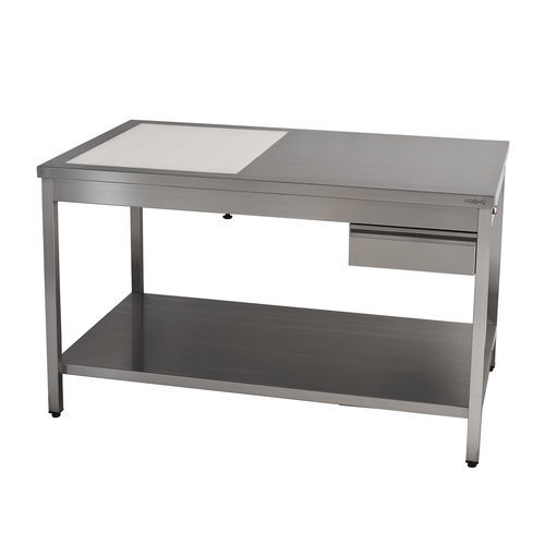 Linen inspection table - PROHS - rectangular / stainless steel / with ...