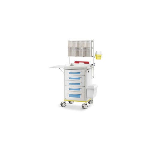 Medical trolley - T1628 - Psiliakos Leonidas - catheter / waste / plastic