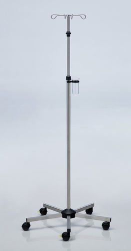IV pole on casters - 242.2351.0 - SCHMITZ medical GmbH - floor-mounted ...