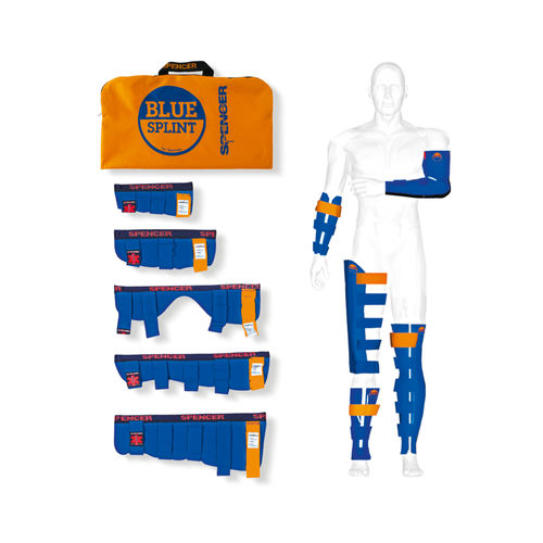 Rigid emergency splint - JM8000 series - Spencer Italia - leg / ankle / arm