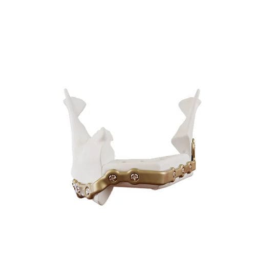 Mandible compression plate - Facial iD - Stryker - locking / metallic