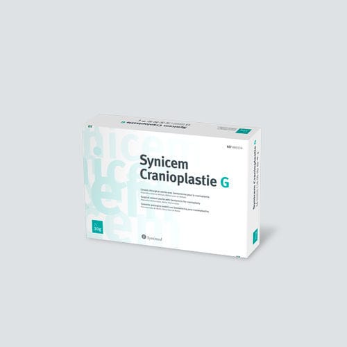 Skull surgery bone cement - 880116 - Synimed Synergie Ingénierie Médicale