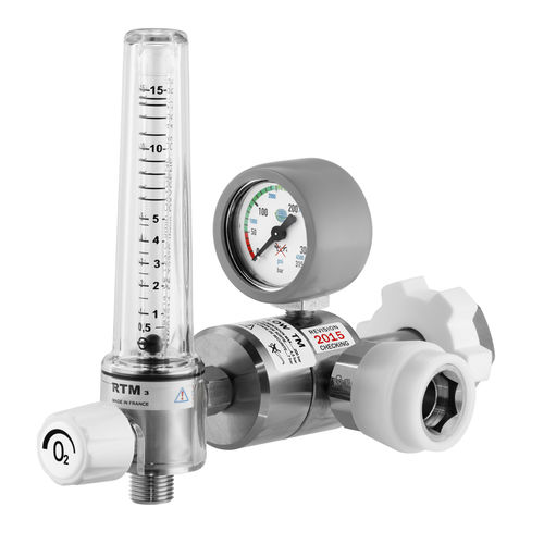 Variable-area flow meter - REGFLOW TM - Technologie Medicale - oxygen ...