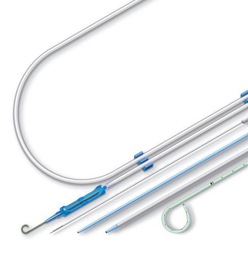 Nephrostomy instrument kit - PURgreen® - UROMED - sterile