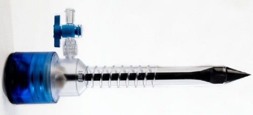 Laparoscopic trocar - 11 100 - VECTEC - with sleeve / with insufflation tap