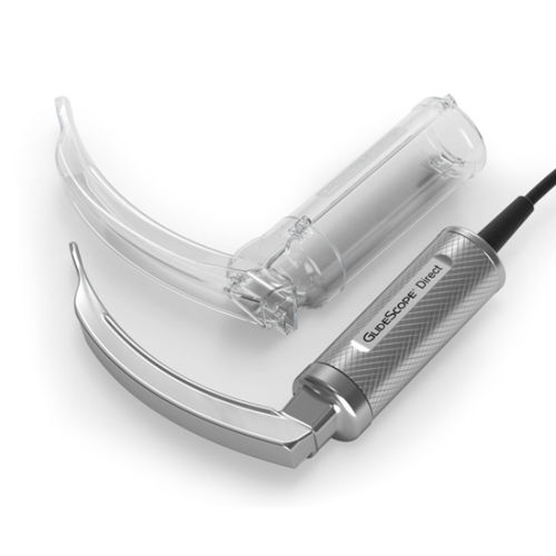 Video laryngoscope with blade - GlideScope® - Verathon Medical Europe
