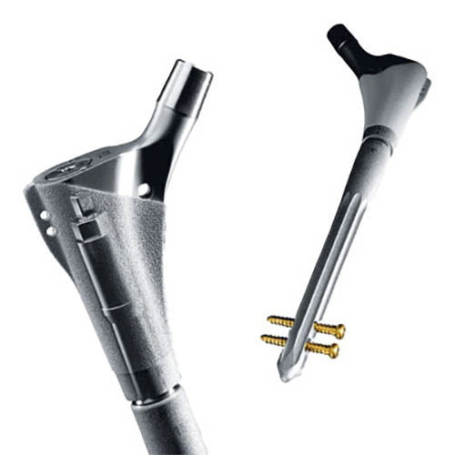 Revision femoral stem - Prevision® - Aesculap® - cementless