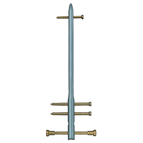 Femoral intramedullary nail - Targon® RF - Aesculap® - distal fixation