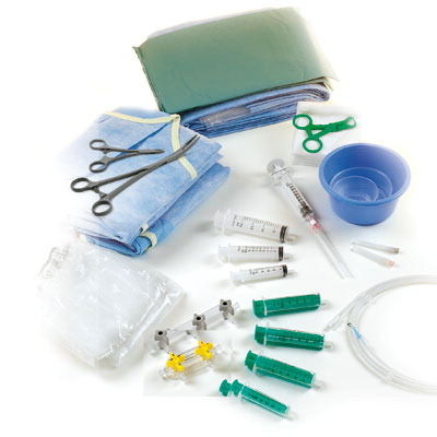 Angiography instrument kit - Aesculap® - sterile / single-use