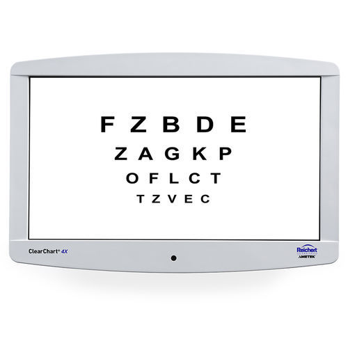 Optotype chart monitor - ClearChart® 4X - Reichert - remote-controlled