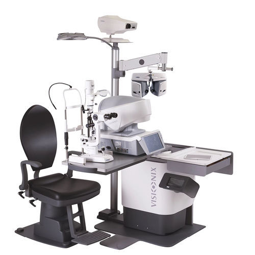 Ophthalmic workstation - VX 2000 - Visionix - with chair / compact