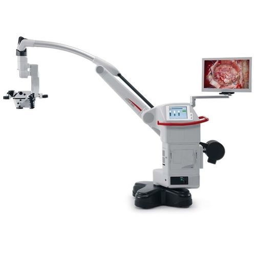Neurosurgery microscope - M530 OH6 - Leica Microsystems - on casters