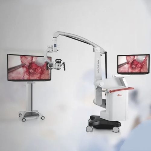 Spine surgery microscope - ARveo 8x - Leica Microsystems ...