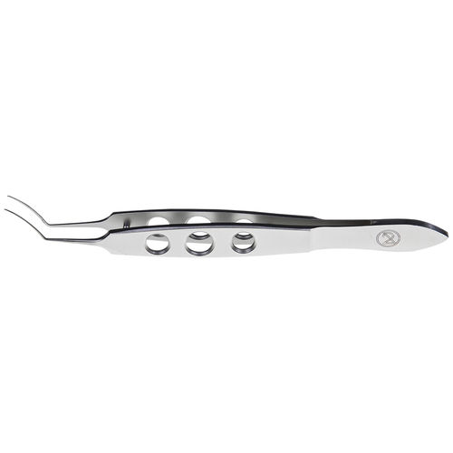 Ophthalmology forceps - 17503X10 - Moria Surgical - disposable / bent