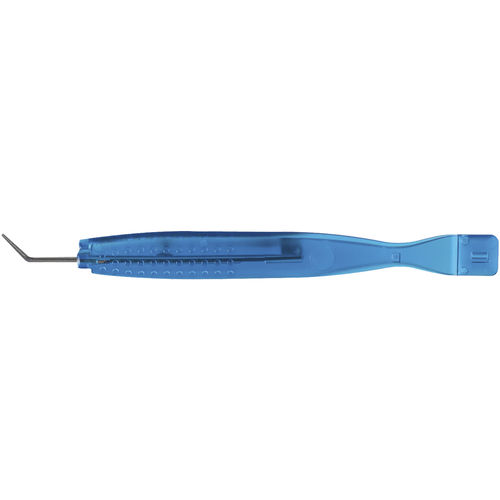 Ophthalmology forceps - 17233X10 - Moria Surgical - disposable / bent