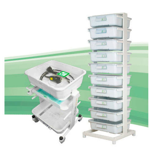 Storage rack - Soluscope - medical instruments / modular / on casters