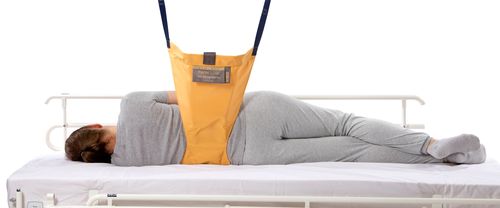 Patient lift sling - Twin Turner - Guldmann - repositioning