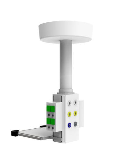 Supply column - 5070.50 - Üzümcü Medical Devices - ceiling-mounted ...
