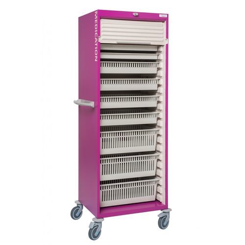 Medication cabinet - 1007.51C01 - VILLARD MÉDICAL - hospital / modular ...