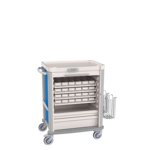 Medical trolley - 1006.11 M03 - VILLARD MÉDICAL - medication / medicine ...