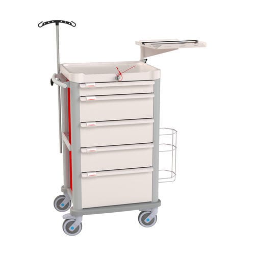 Emergency trolley - Eolis® COMPACT - VILLARD MÉDICAL - hospital / for ...