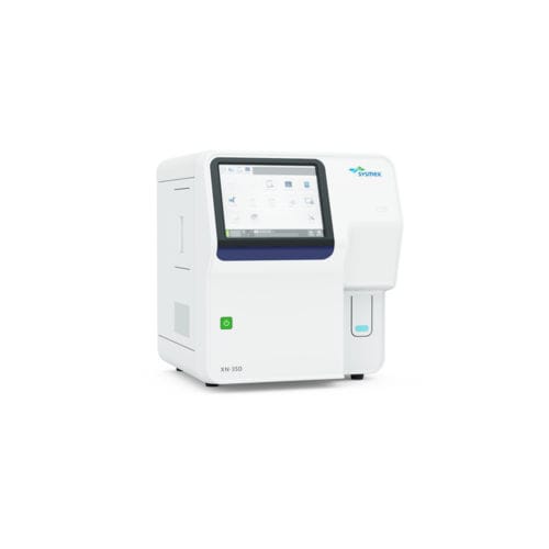 Automatic hematology analyzer - XN-350 - Sysmex Europe - compact / 5 ...