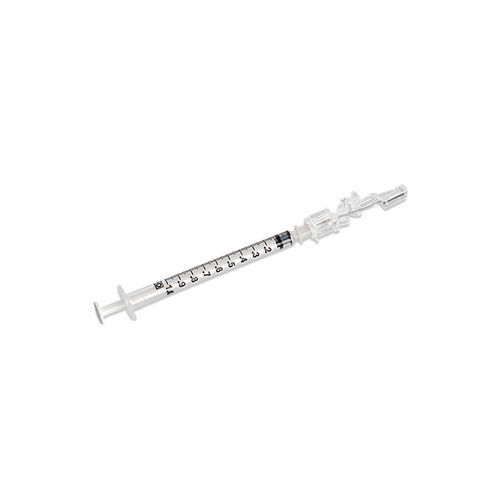 Hypodermic syringe - SafetyGlide™ - BD - 1 ml / plastic / disposable