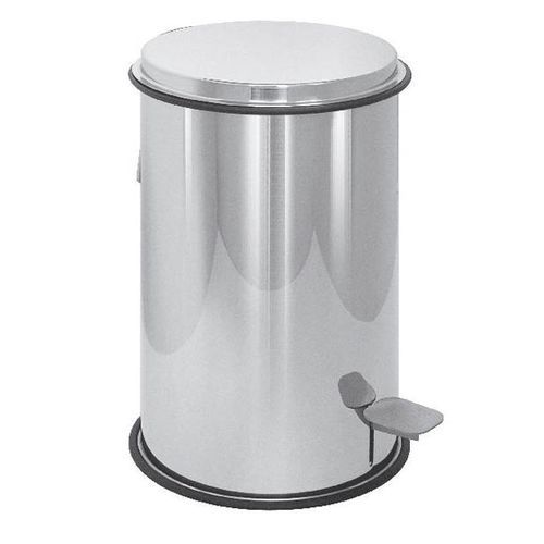 Stainless steel waste bin - IPC - foot-operated