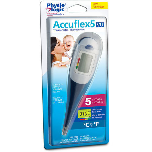 Fever thermometer - Accuflex5® VU - AMG Medical - digital / oral / axillary