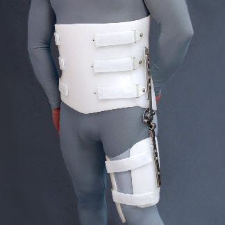 Hip splint - Single Opening - Spinal Technology - articulated