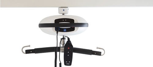 Electric patient lift - LUNA X5 - Winncare group - ceiling-mounted ...
