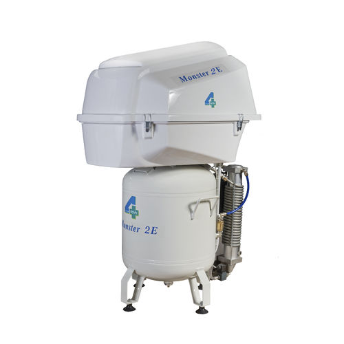 Dental compressor - MONSTER2E - 4TEK SRL - medical / piston / 2-workstation