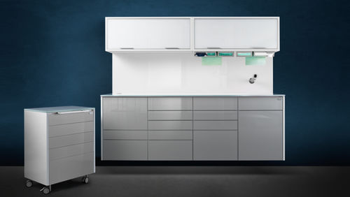 Dental clinic cabinet - SOUL - ARIES MEDICAL Srl - storage / for dental ...