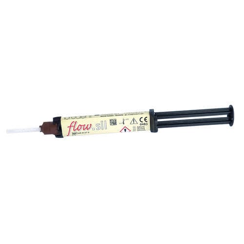 Dental restoration adhesive - flow.sil - bredent medical - for implant ...