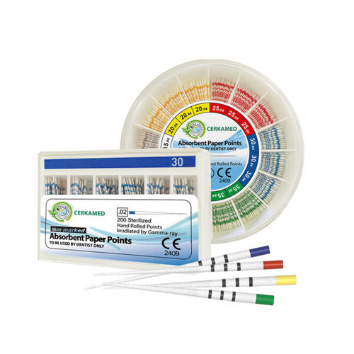 Gutta-percha point - ABSORBENT - CERKAMED