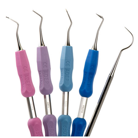 Dental restoration instrument kit - KITSCR+ADEP - DEPPELER